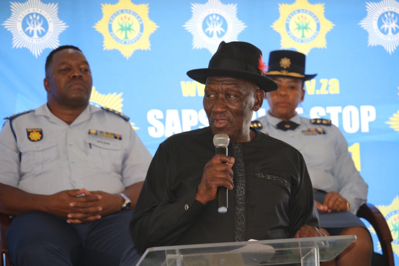 Minister of Police, Gen BH Cele Hosting a Crime Prevention Imbizo in ...